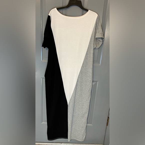 Dresses | Tri Color Maxi Dress | Poshmark